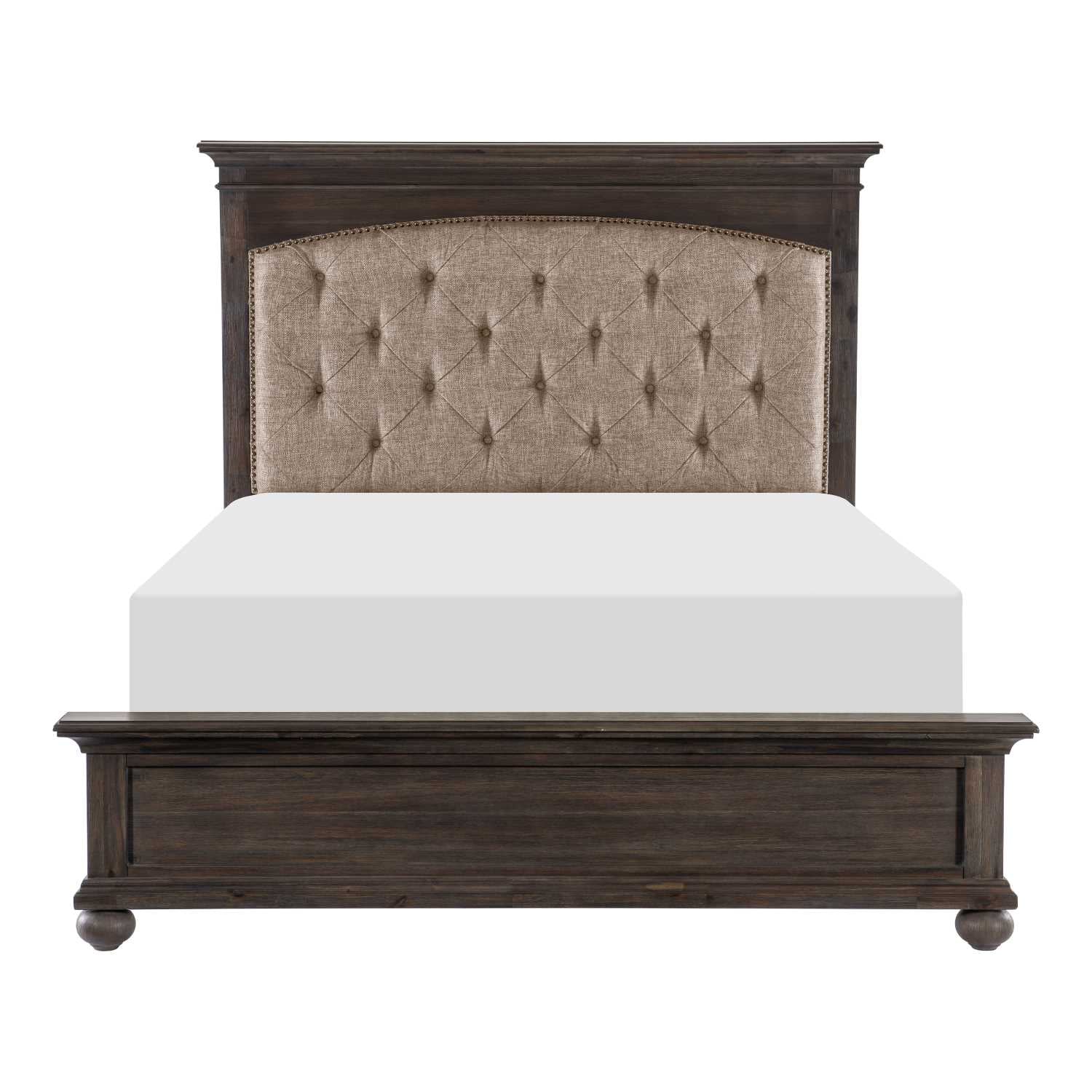 Motsinger Wooden Bed Rustic Brown 1400 | Best Furniture In Markham
